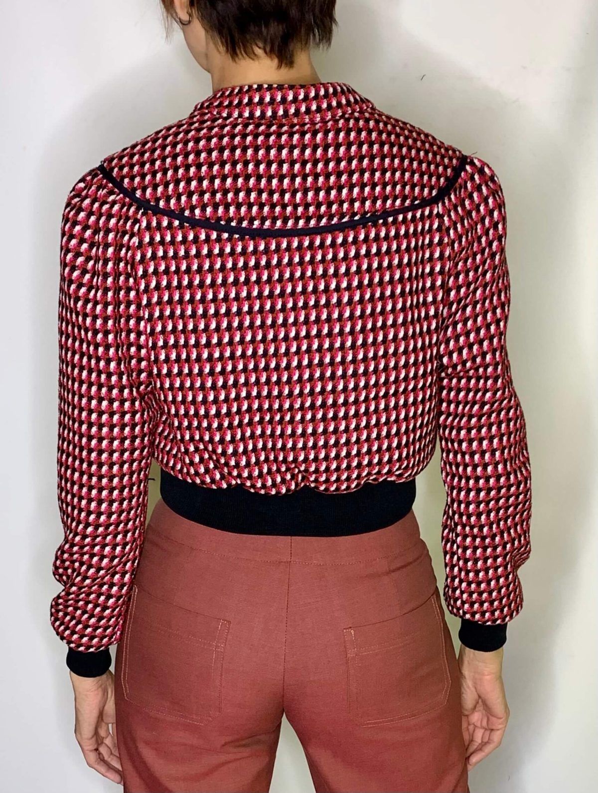 Raspberry Ripple Florence Jacket - Buckshot Australian-made, vintage ...