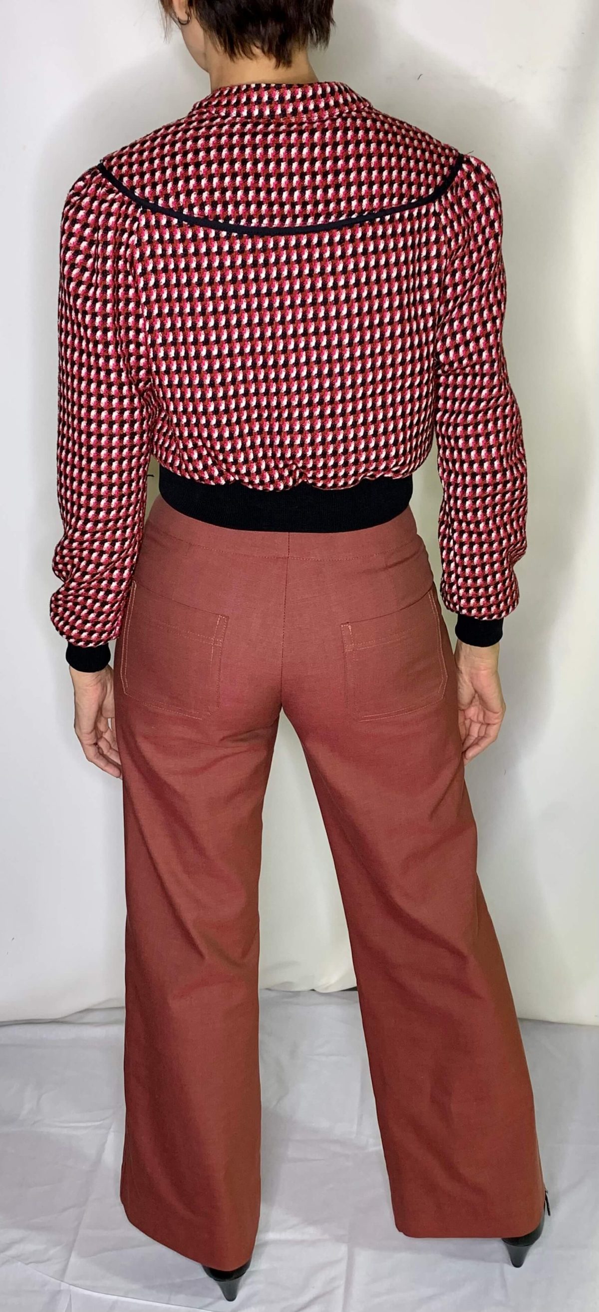 Rust Gracie Pants - Buckshot Australian-made, vintage-inspired clothing